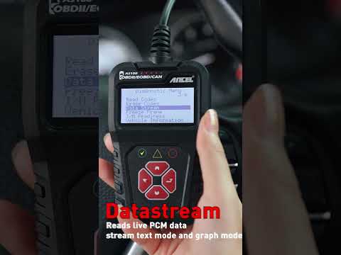 ANCEL AS100 OBD2 Scanner Engine Code Reader Multi Languages Automotive Scanner