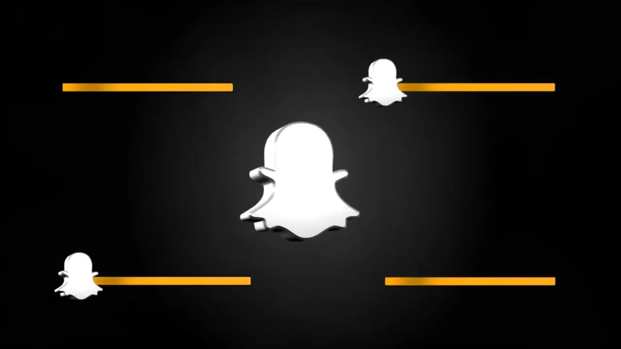 Snapchat logo and lower thirds