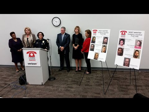 Crime Stoppers announces top 10 most wanted domestic violence fugitives in Harris County