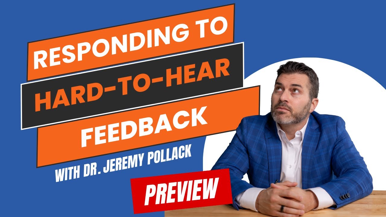 Giving Constructive Feedback | Online Training with Dr. Pollack