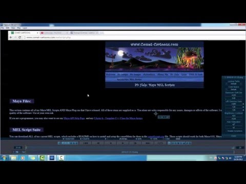 Maya: Cài đặt comet script | Truong's blog