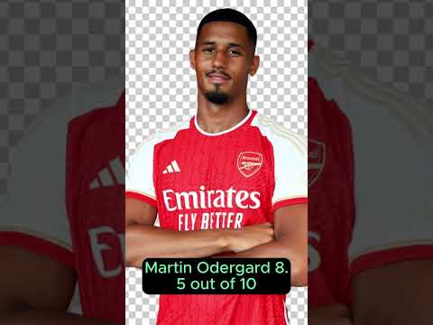 ⭐ Arsenal's Best of 2023-24: Player Power Rankings! ⭐ #football #footballshorts #arsenal #arsenalfc