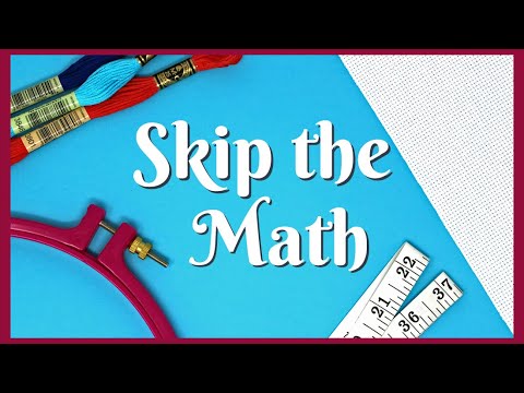 Cross Stitch Fabric Size Calculator - Skip the Math