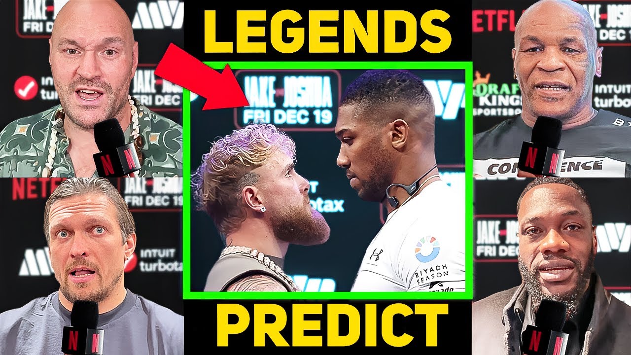 Boxing Legends PREDICT Jake Paul VS Anthony Joshua..