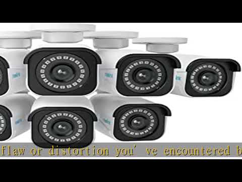 REOLINK 4K Security Camera System, RLK16-800B8 8pcs H.265 4K PoE Security Cameras Wired with Person