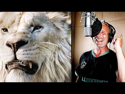 MUFASA THE LION KING Voice Cast B-Roll - Behind The Scenes (2024)