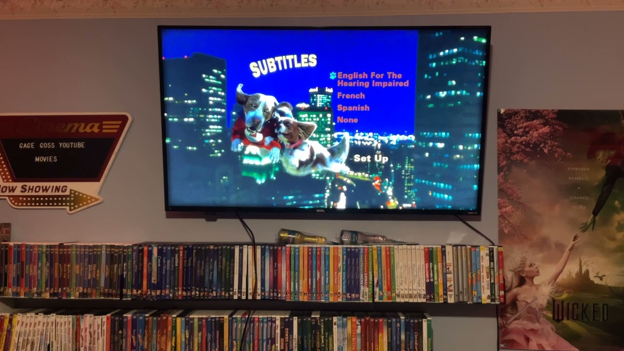 Menu walkthrough of Underdog 2007 dvd