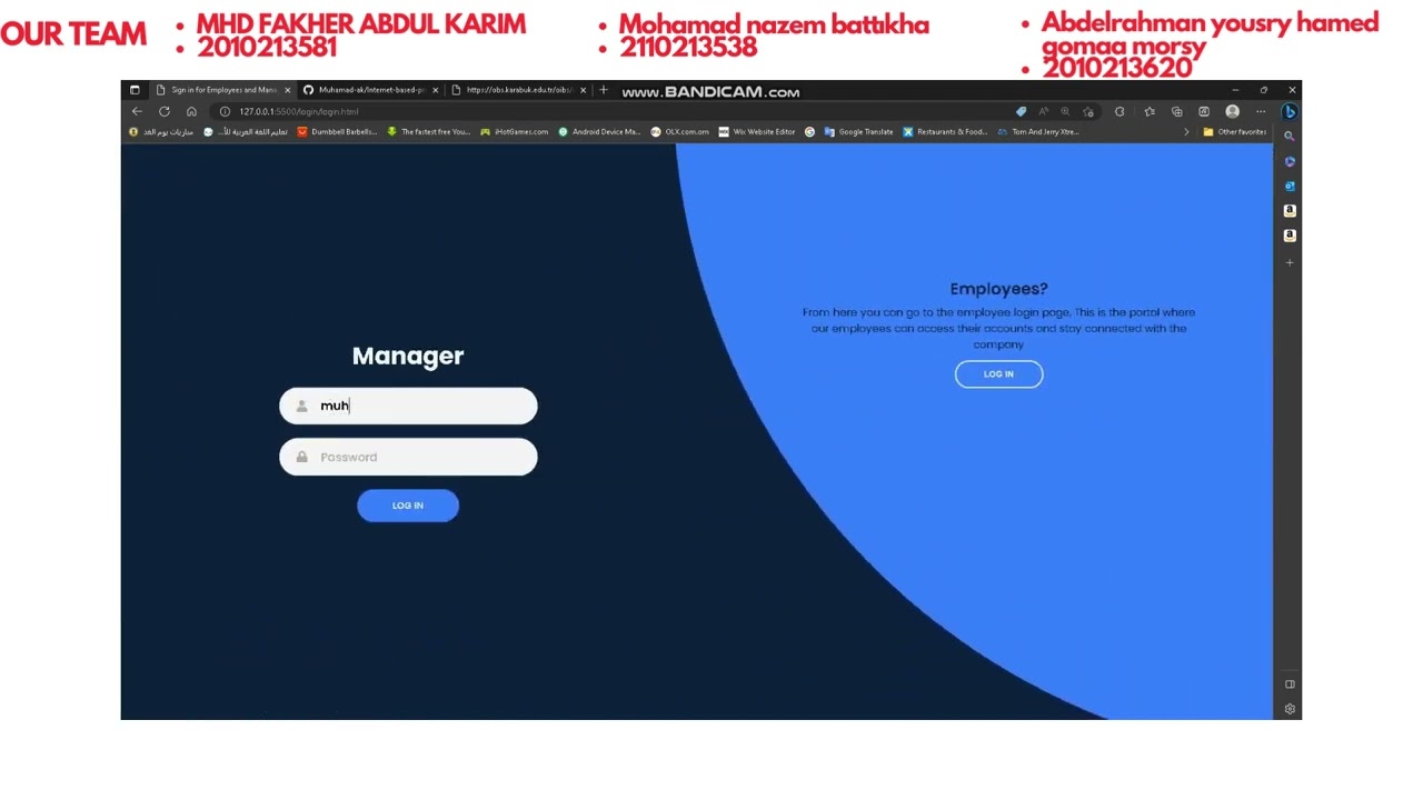 Internet Based Programming FINAL PROJECT