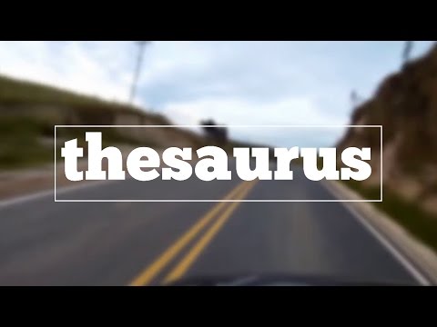 How do you spell thesaurus?