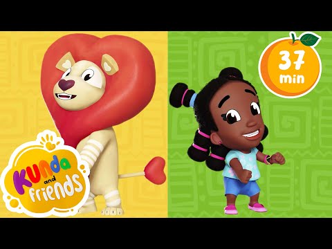 Words & Opposites + More Nursery Rhymes | Afrobeats | Kids Songs | Kids Cartoon | Kunda & Friends