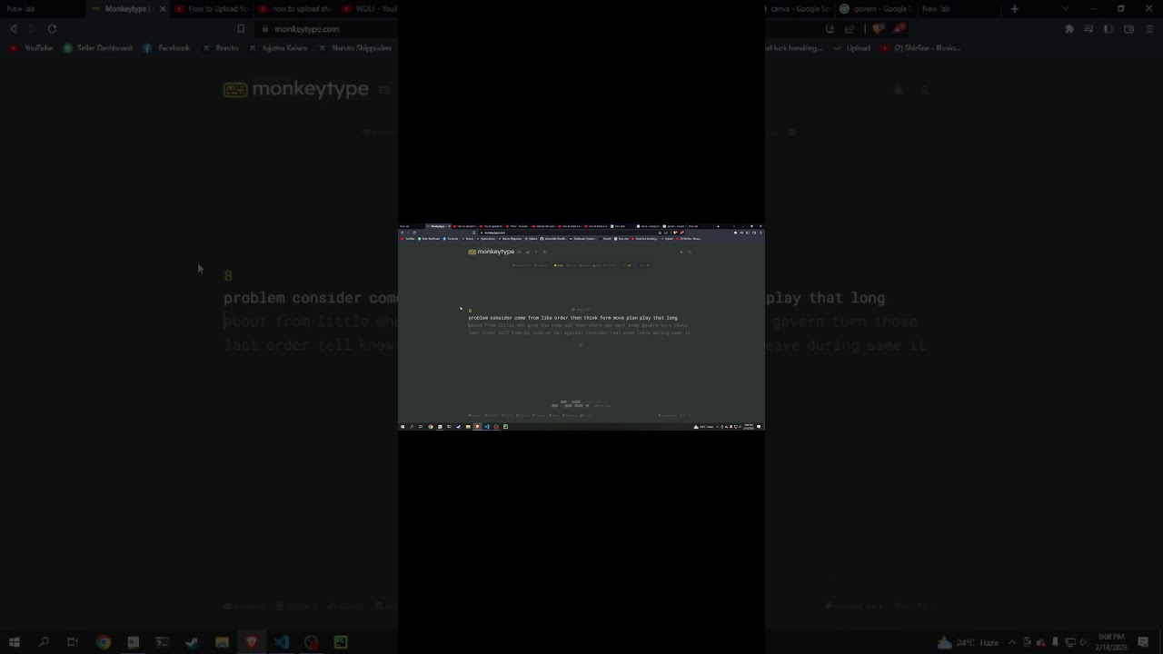 Auto Typer in Monkeytype with python || with just 25 lines of code #shorts #short #python