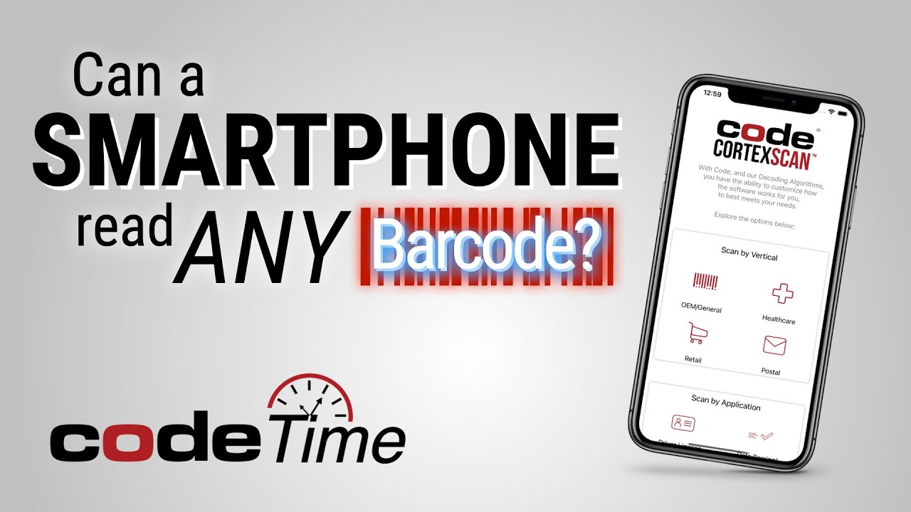 Can a smartphone read any barcode?