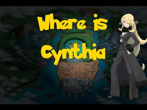 Where Is: Cynthia (Pokemon Black/White)