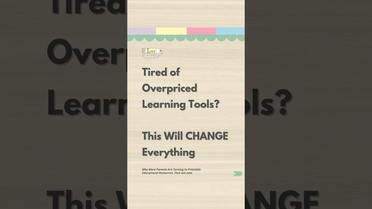 Why Parents LOVE Digital Printable Learning Tools #preschoolactivities #printables #earlylearning