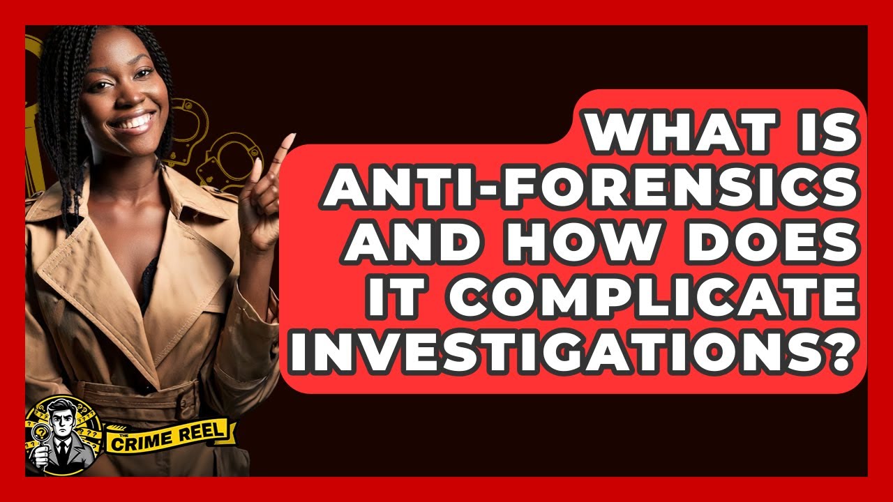 What Is Anti-forensics And How Does It Complicate Investigations? - The Crime Reel