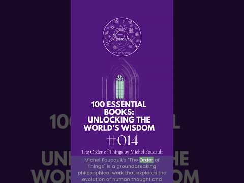 The Order of Things by Michel Foucault
