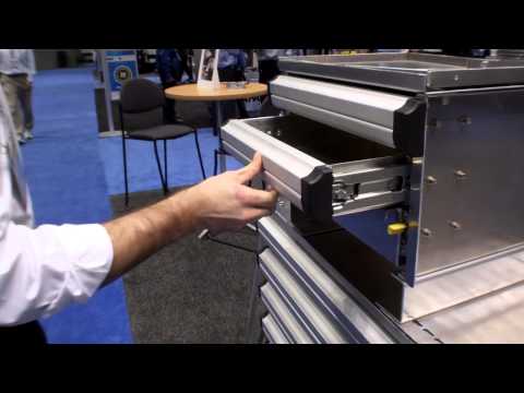 3 Drawer Options On Pro-Tech Industries Drawer Assemblies Demonstrated