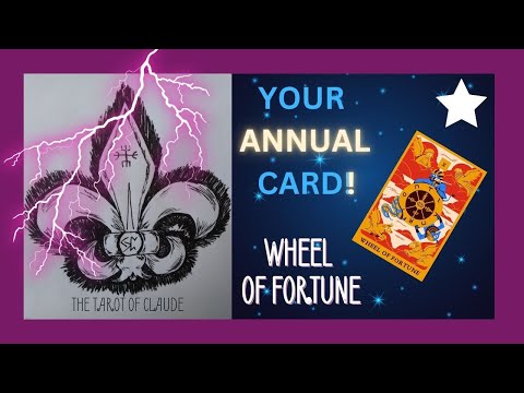 THE WHEEL OF FORTUNE 🛞 ANNUAL TAROT CARD MEANING.