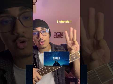 Maand Guitar Lesson | 3 Easy Chords For Beginners #shorts