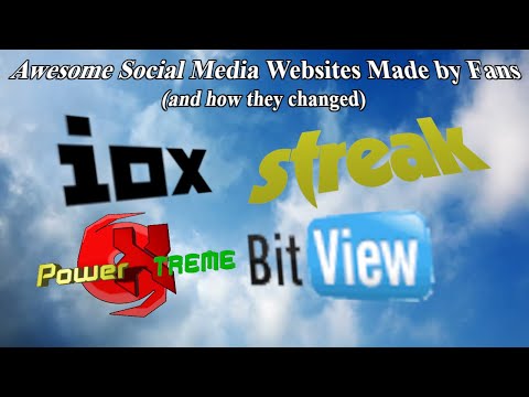 A Look at Awesome Social Media Websites Made by Fans - Iox, BitView, Streak, and Power X-Treme!