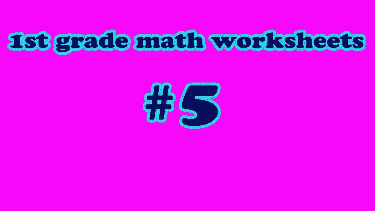 5. algebra-subtraction function tables-1st grade math worksheets(#5)