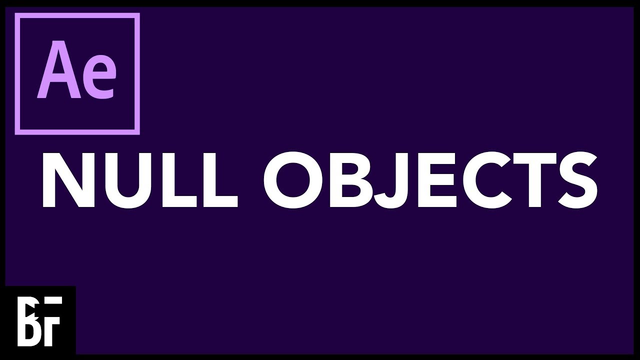 After Effects Basics: Null Objects