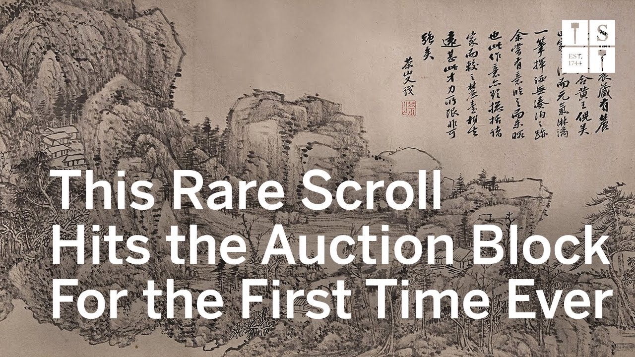 A Qing Dynasty Scroll by the Emperor’s Favourite Painter