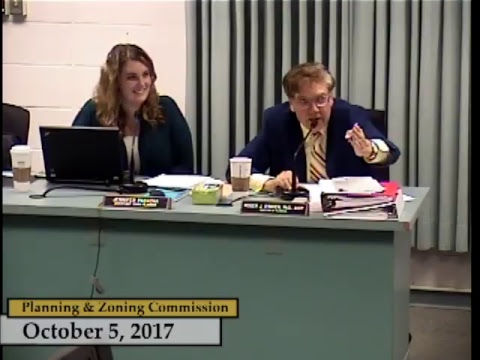 Enfield, CT - Planning & Zoning Commission - October 5, 2017