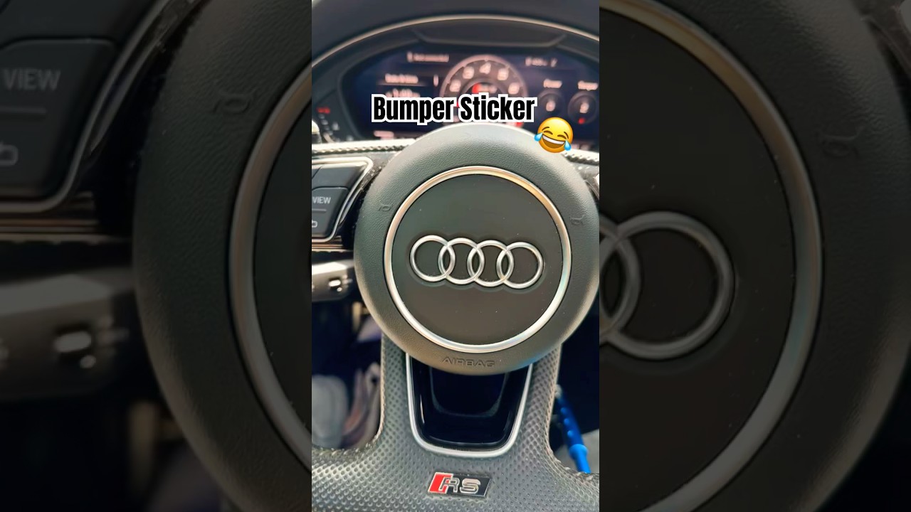 Funny Bumper Sticker😂#Funny