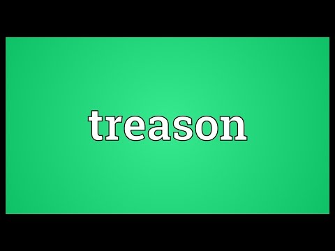 Treason Meaning