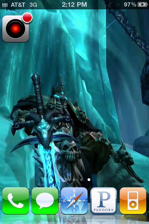iPhone 4 Live Wallpaper (vwallpaper) - Frozen Throne