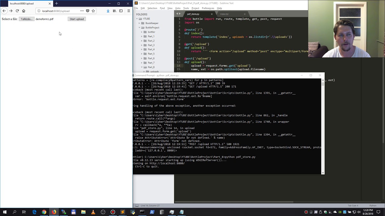 Python - Bottle - Part 8