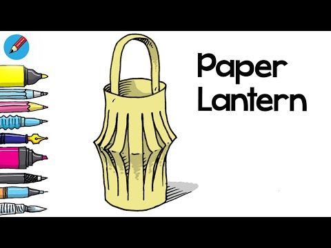 How to draw paper lantern – Shoo Rayner