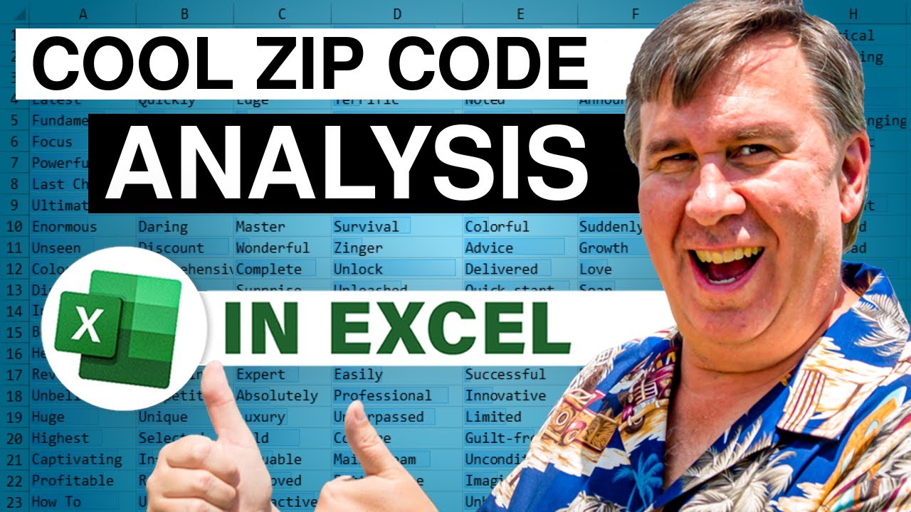 Cool Ways to Analyze Zip Codes In Excel - Episode 2285 | MrExcel ...