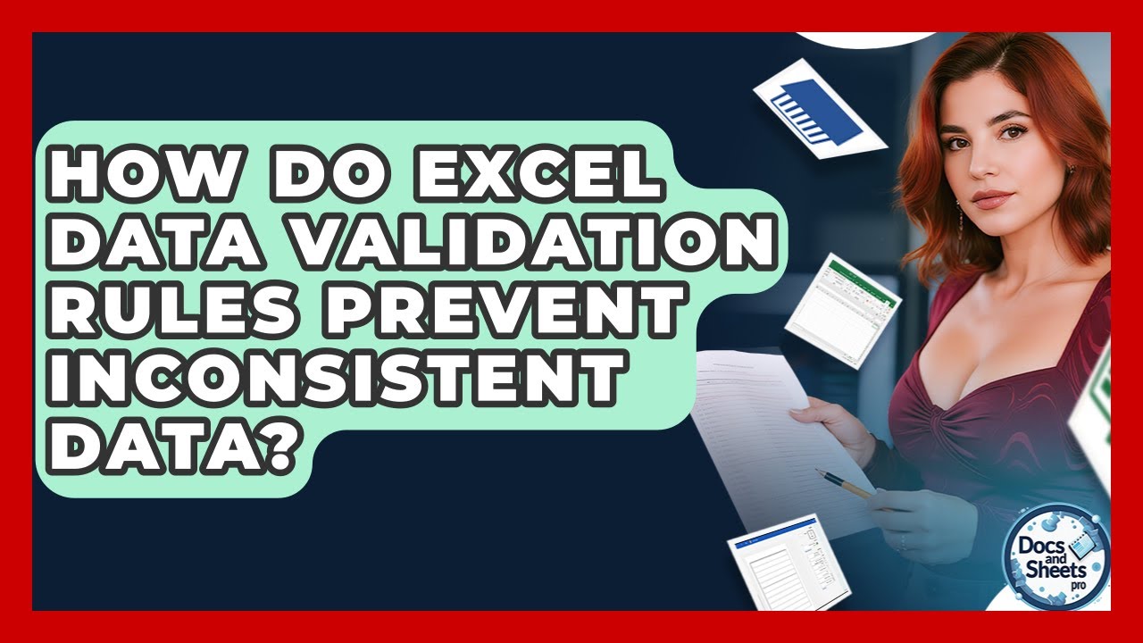 How Do Excel Data Validation Rules Prevent Inconsistent Data? - Docs and Sheets Pro