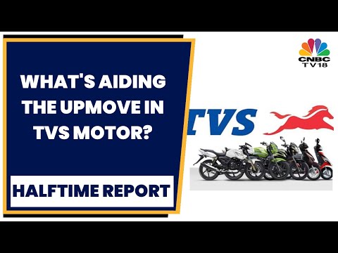 TVS Motor Gains 20% In 2023 & Hits A Market Cap Of Rs 61,600 cr | Halftime Report | CNBCTV18