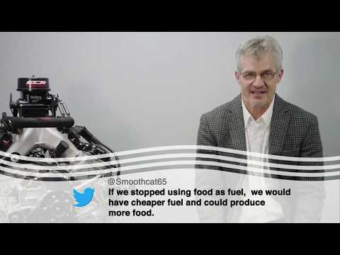 ECR Engines Dr. Andy Reads Mean Ethanol Tweets - Food and Fuel Myths