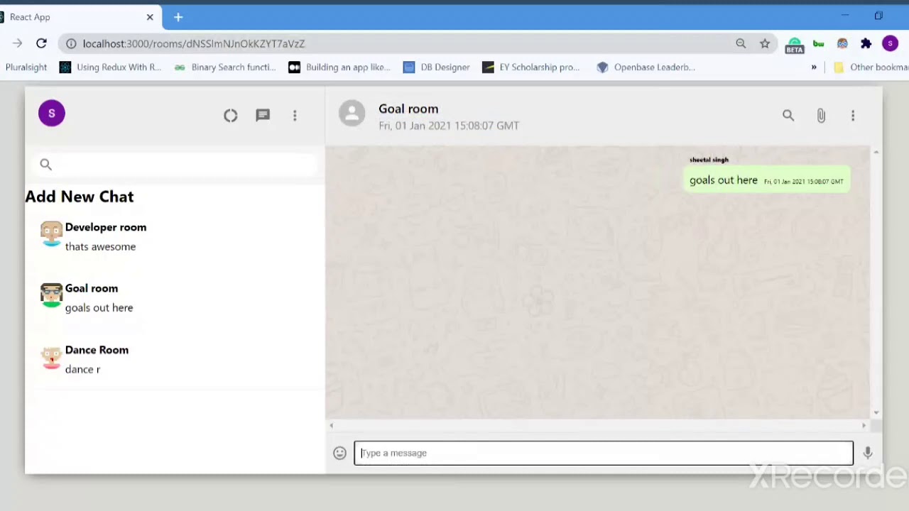 Whatsapp Clone [Reactjs + Firebase]