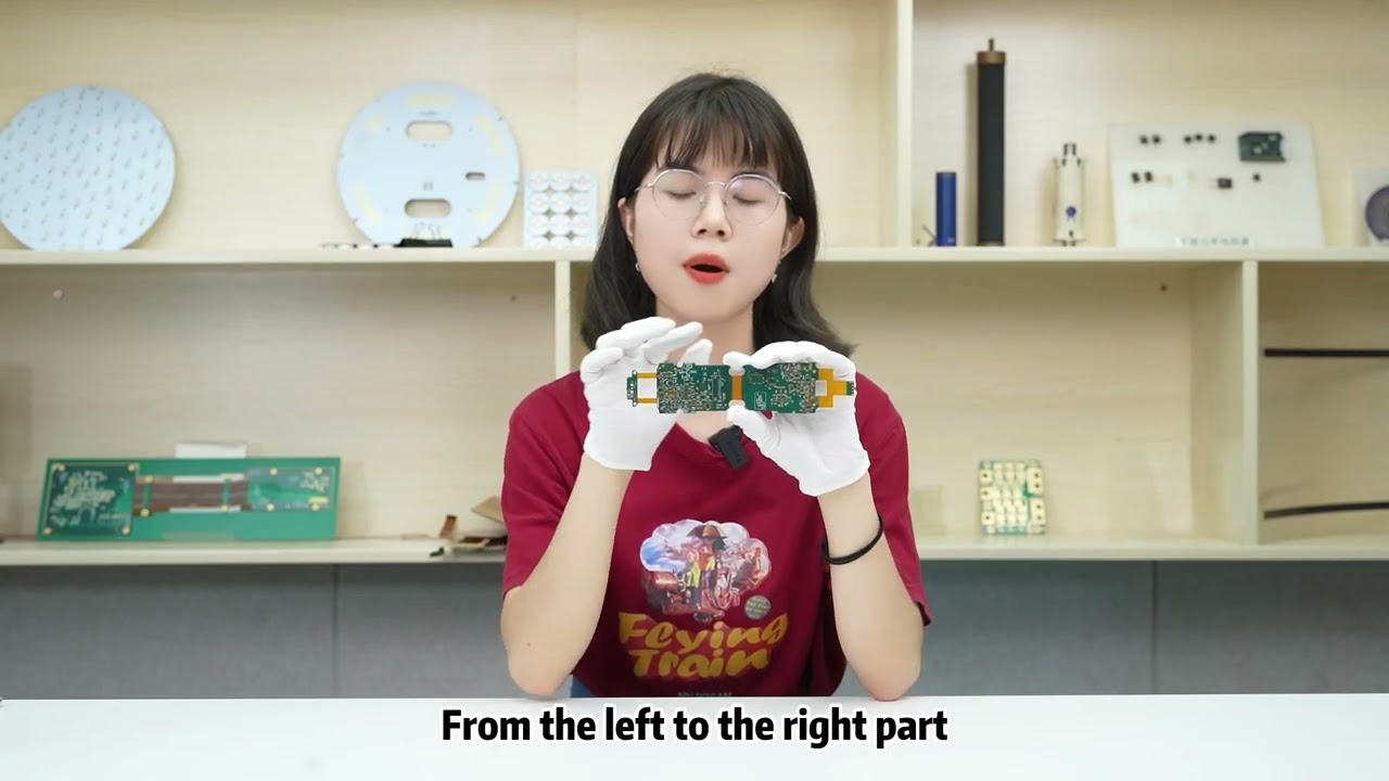 4 Rigid PCB with 3 Flex Parts on a Rigid Flex PCB | Best Technology
