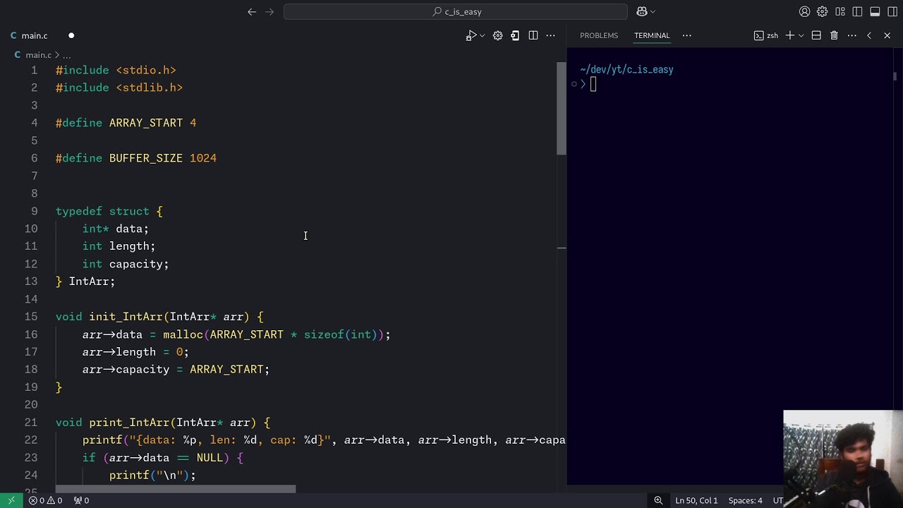 C is EASY | Implement Dynamic Array and MORE