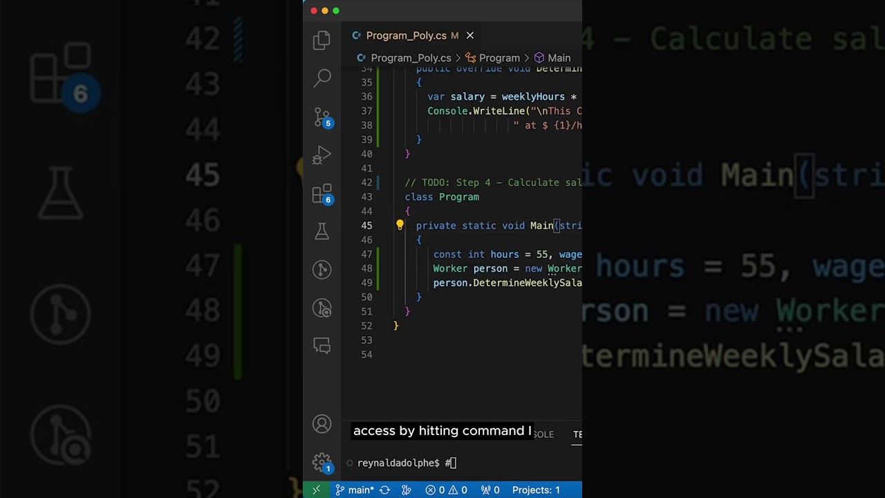 Inline Chat in VS Code