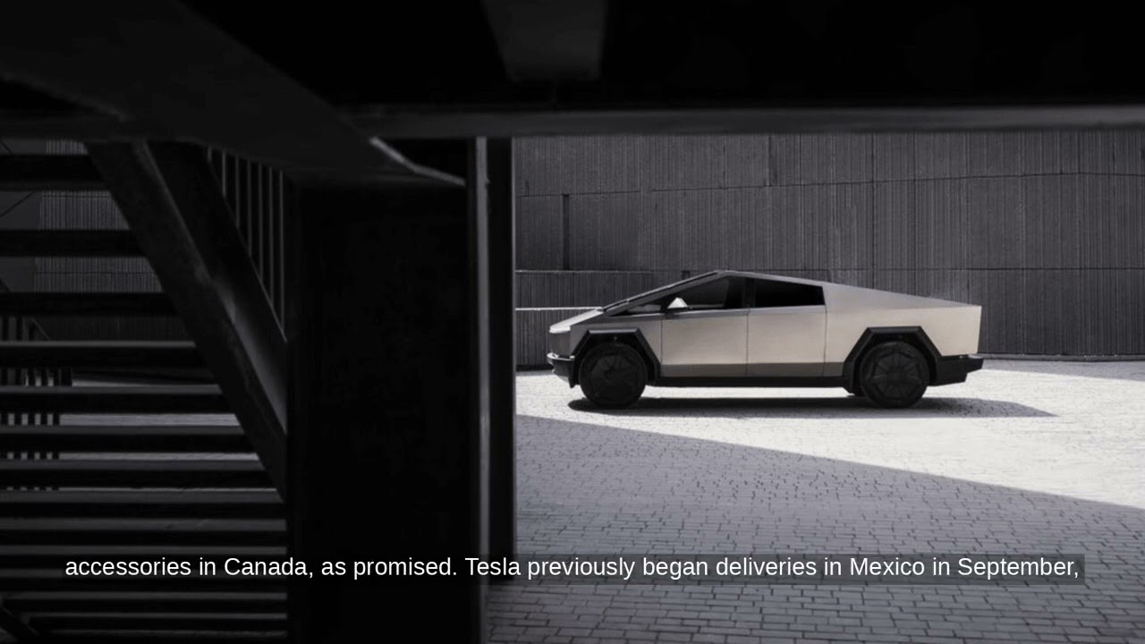 Tesla Cybertrucks Start Arriving in Canada Ahead of Deliveries