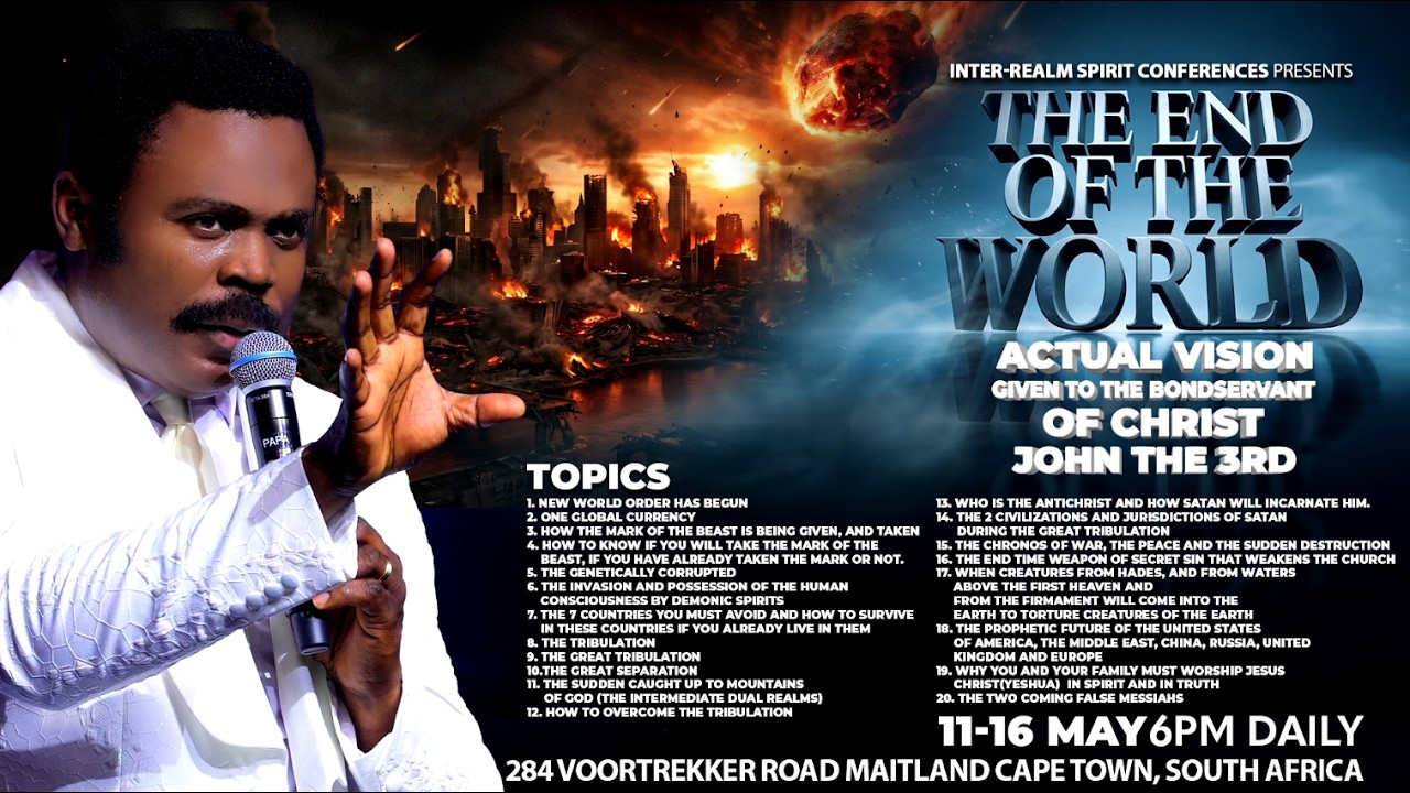 The End of the World Conference | Grand Finale | Actual Vision Given to Bondservant of Christ John