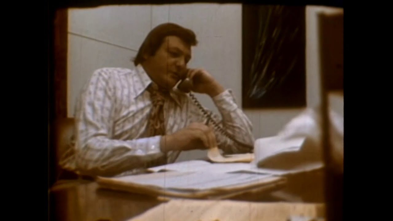 FROM THE VAULT: Reporter & anchor John Thomas in the WJXT newsroom in the 1970s