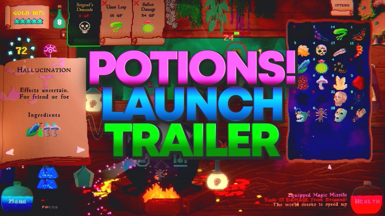 POTIONS! LAUNCH TRAILER