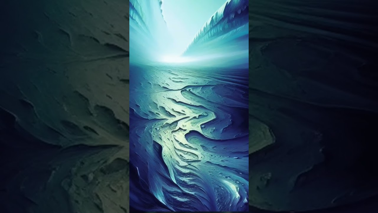 Nuclear winter. AI ART