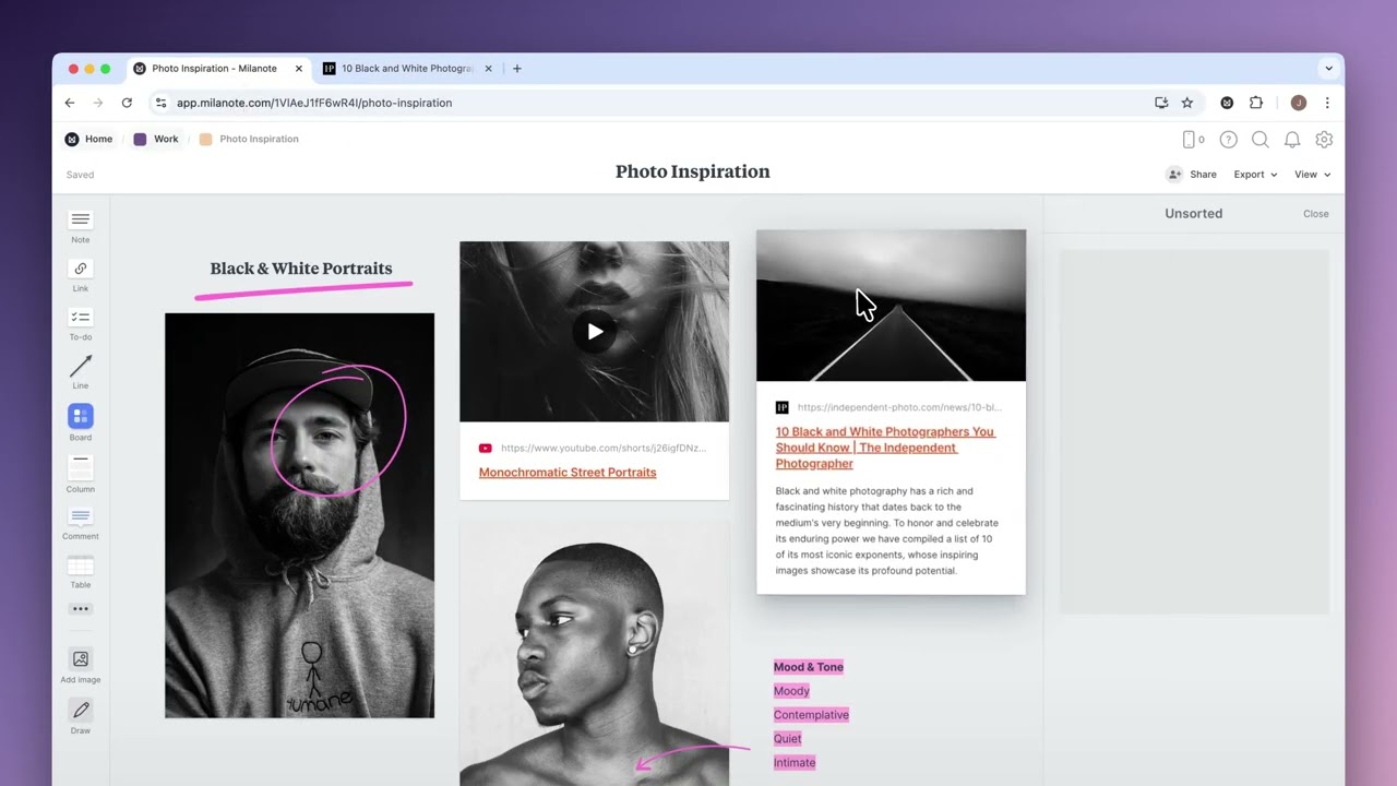 Milanote Web Clipper