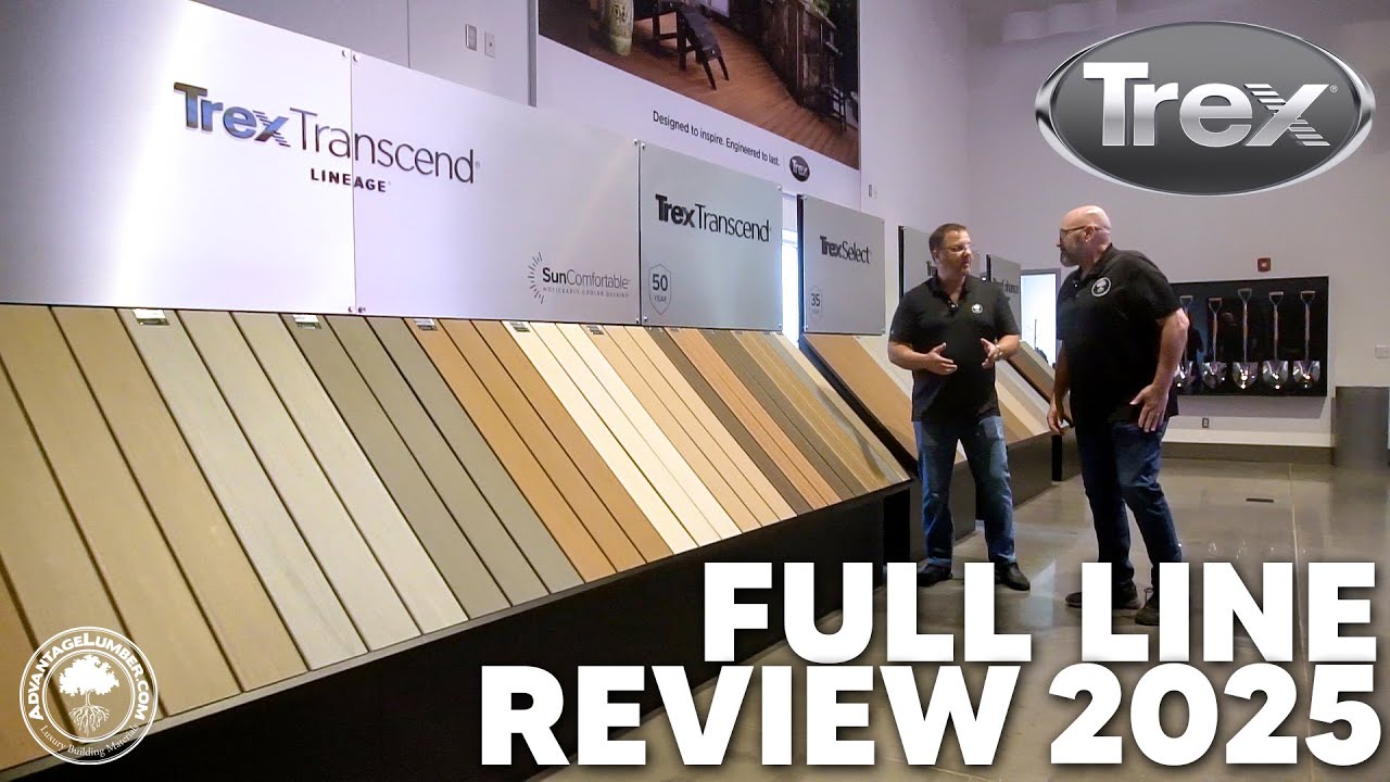 Trex Decking- Full Color and Style Comparison-Full 2025 Line Review