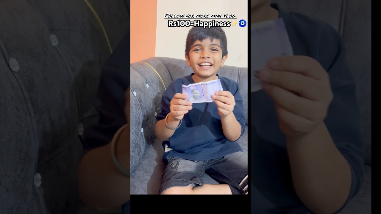 Chhota paisa, badi khushi💫🥰 #viralvideo #shortsfeed #viral #dailyshorts #ytshorts #minivlog