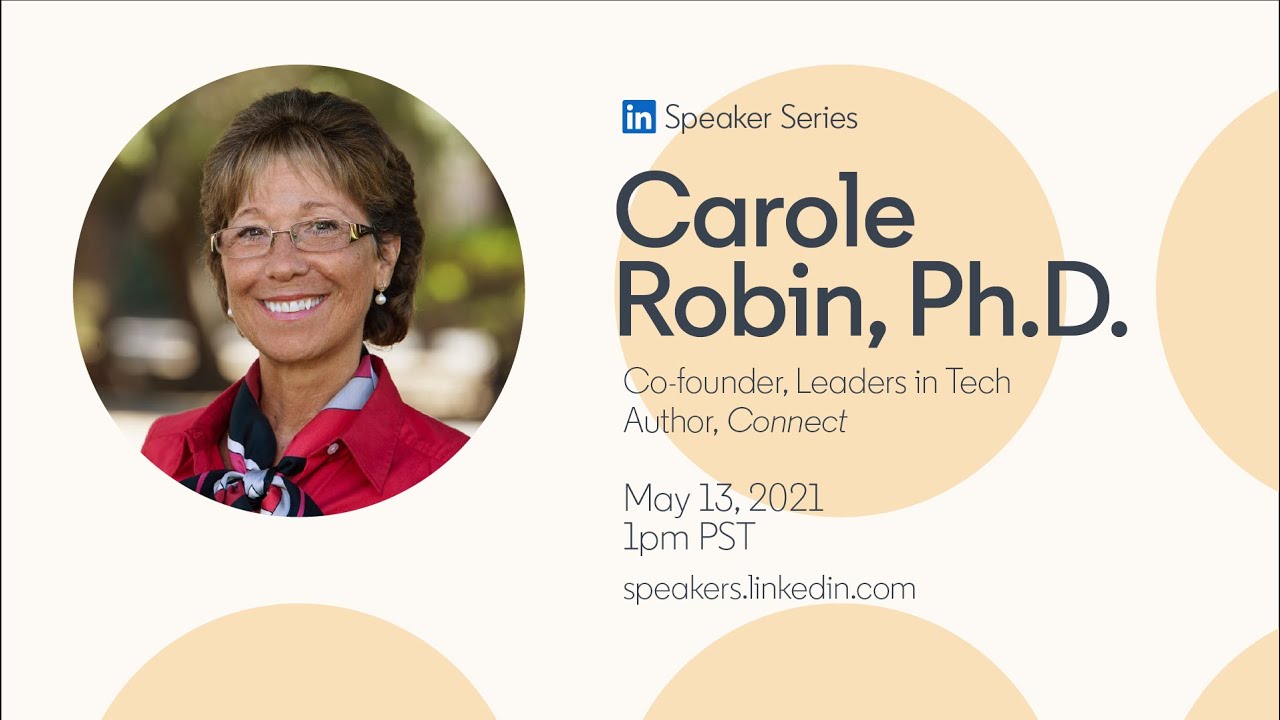 LinkedIn Speaker Series: Tomer Cohen & Carole Robin